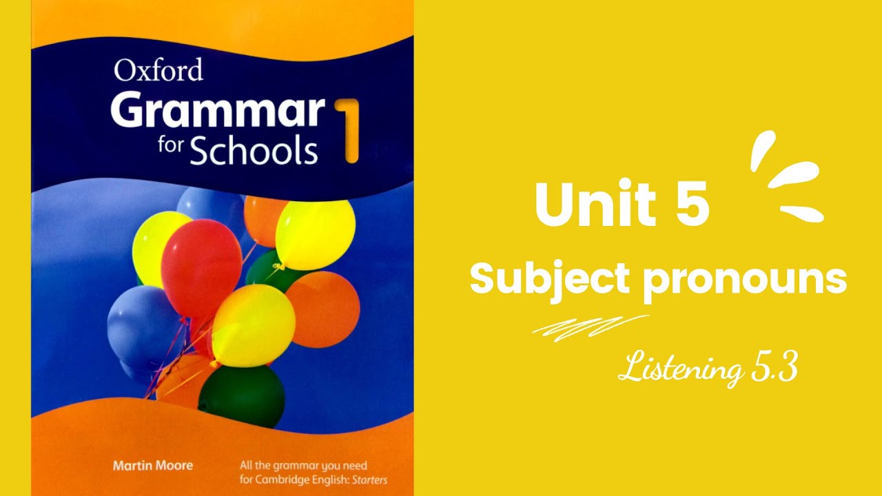 Oxford Grammar for Schools 1_U5_Listening 5.3 - YouTube