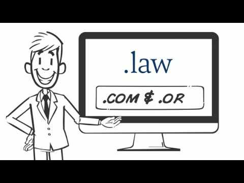 All About .law Domain Names - YouTube