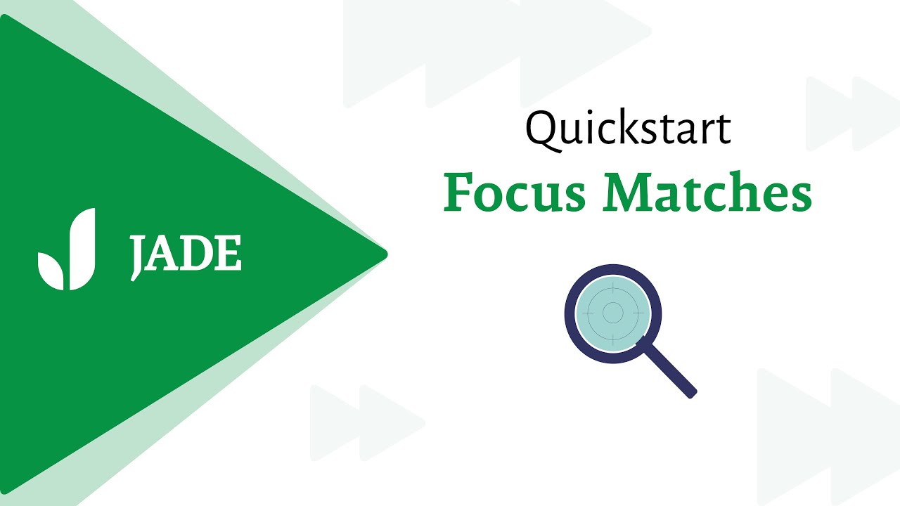 Quick Start - Focus Matches - YouTube
