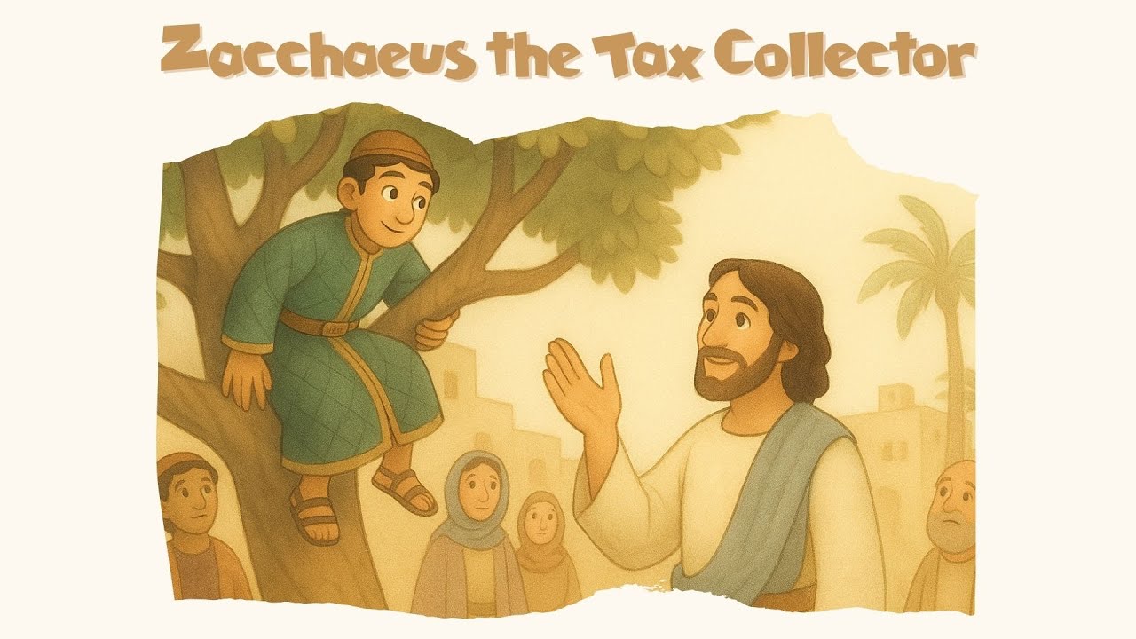 Zacchaeus the Tax Collector – A Gentle Bible Bedtime Story for Kids ...