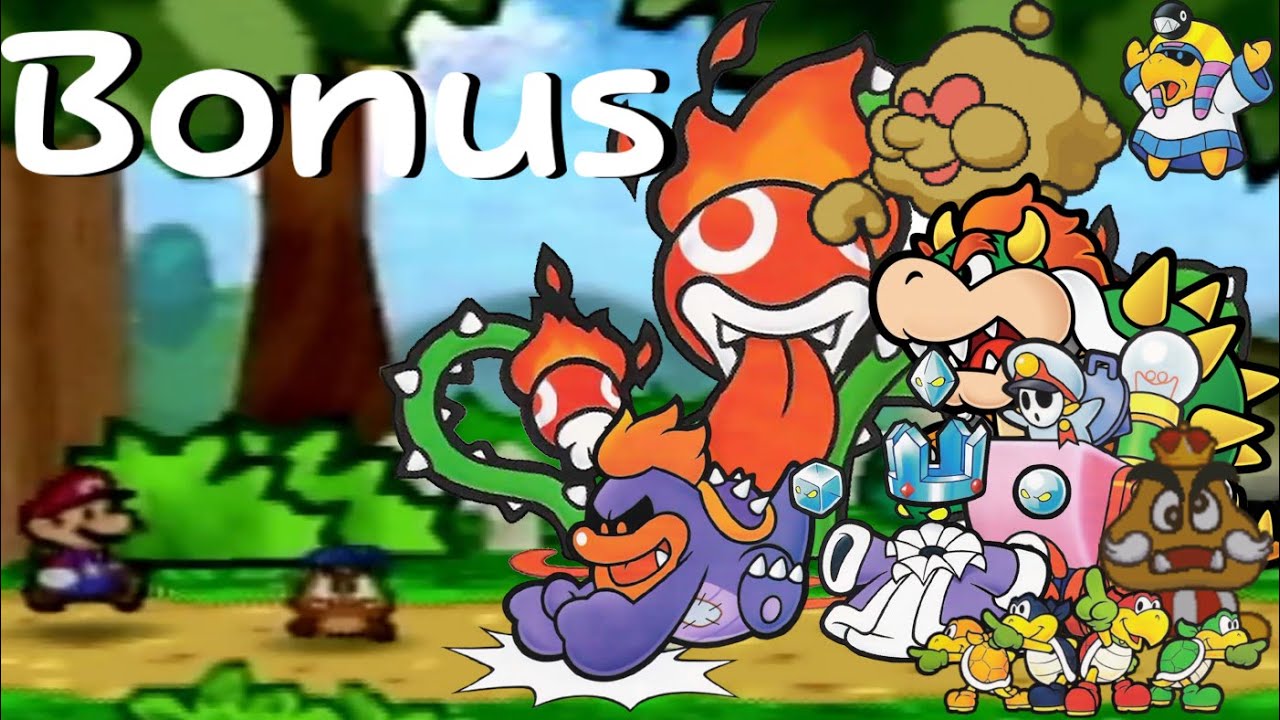 Let's Play Paper Mario Bonus: Tattle Log Run - YouTube