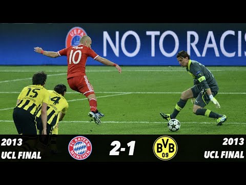 Bayern Munich 2-1 Borussia Dortmund UCL Final 2013