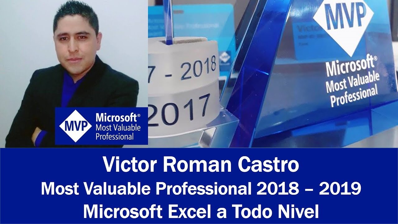 Victor Roman Castro Most Valuable Professional 2018 - 2019 - YouTube