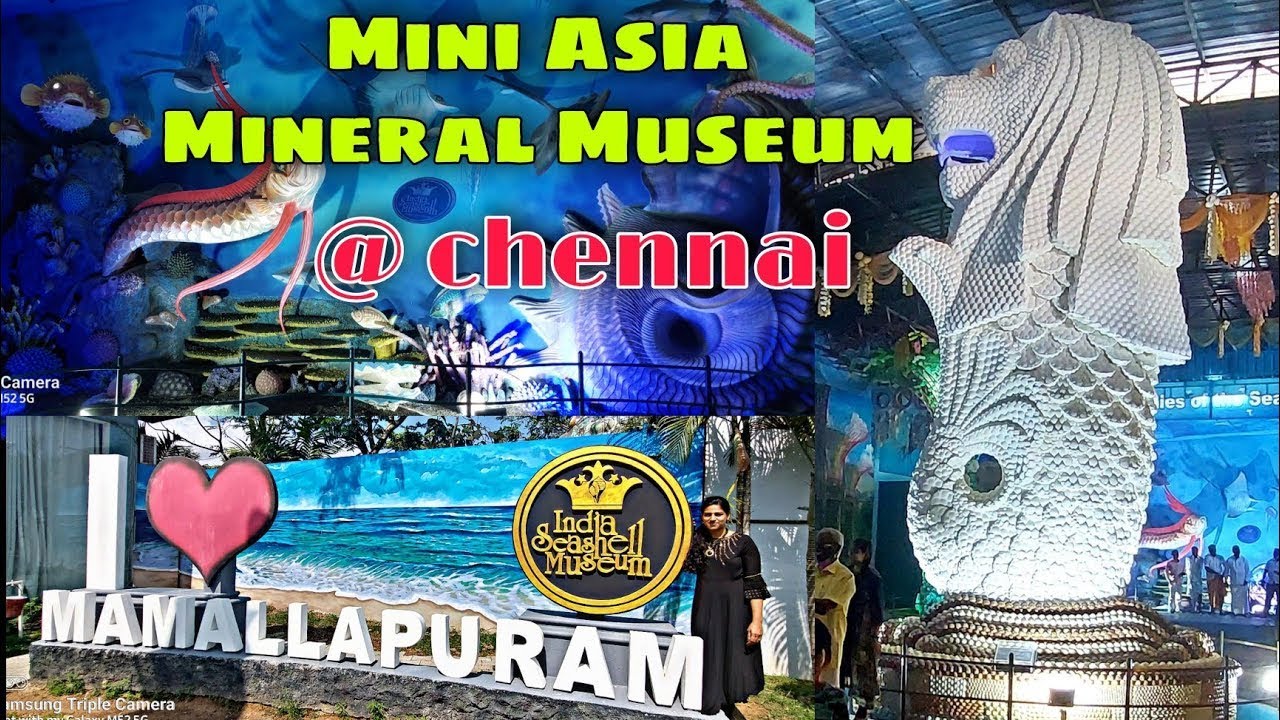 MINERAL MUSEUM at the India Sea Shell Museum in Mahabalipuram - YouTube