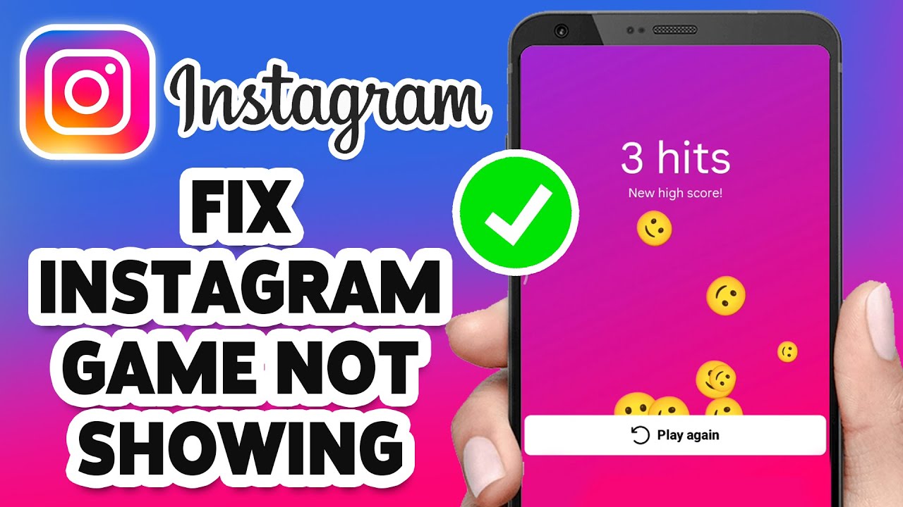 How to Fix Instagram Game Not Showing 2024 | Hidden Games on Instagram ...