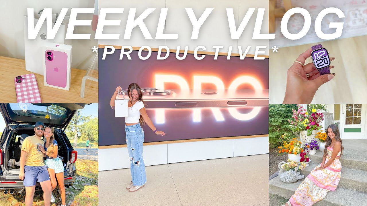 a VERY busy week in my life: iOS 18 + iPhone 16 release week! *posting ...