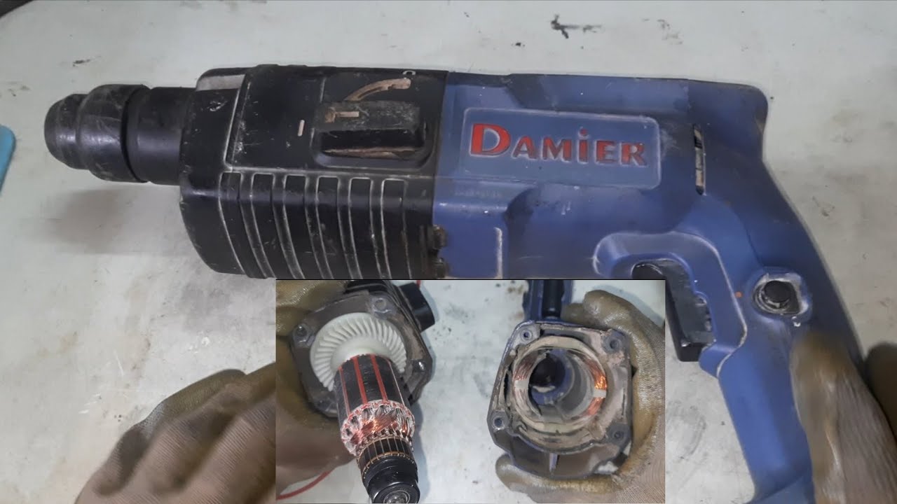 How To Repair Drill Machine | Drill machin khud banaye step by step ...