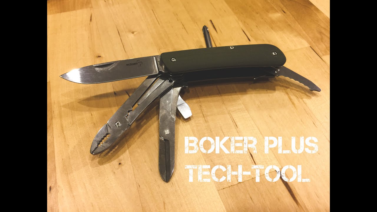 Boker Plus Tech-Tool - YouTube