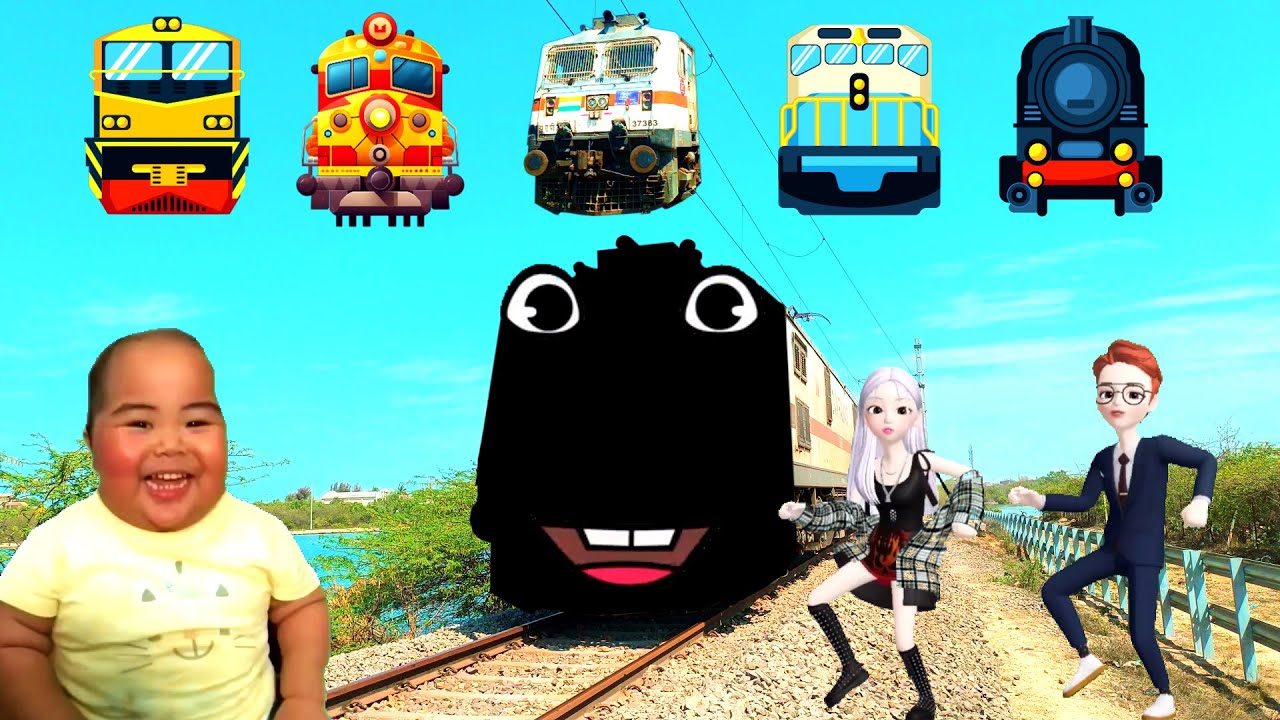 amazing new train model video youtube || funny vehicle train || magic ...