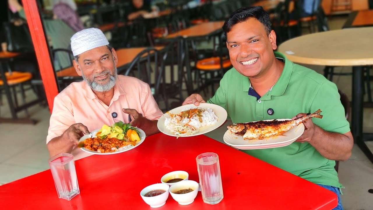 Lunch with Dad | 1st Day Malaysia Food | Asraf Vlog - YouTube
