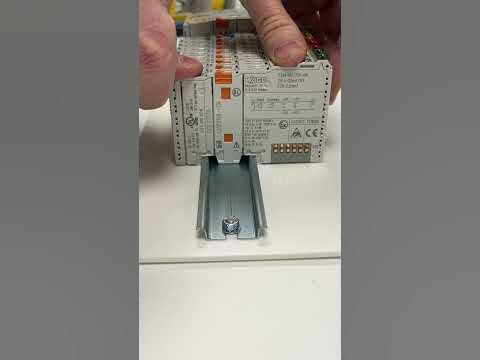 Install 12 WAGO I/O modules in 12 seconds!🤯 #WAGO #automation # ...