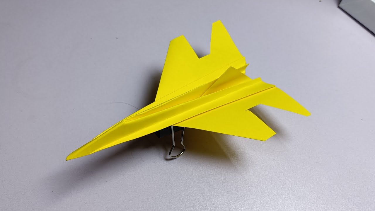 How to Make a Paper Airplane that flies far - : how to make airplane ...
