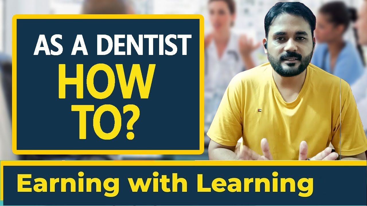 Earning with Learning || How can you earn online as a dentist/medical ...