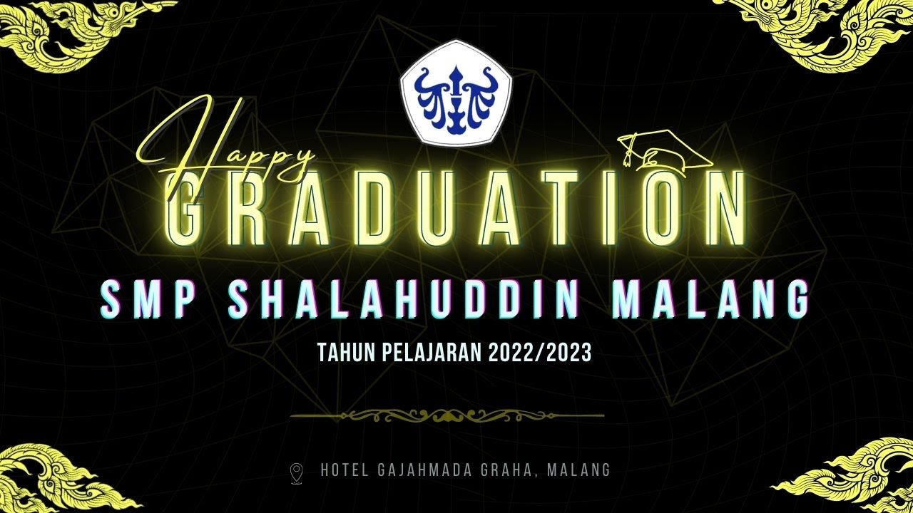 🔴( LIVE ) WISUDA ANGKATAN YANG KE-73 SMP SHALAHUDDIN MALANG - YouTube