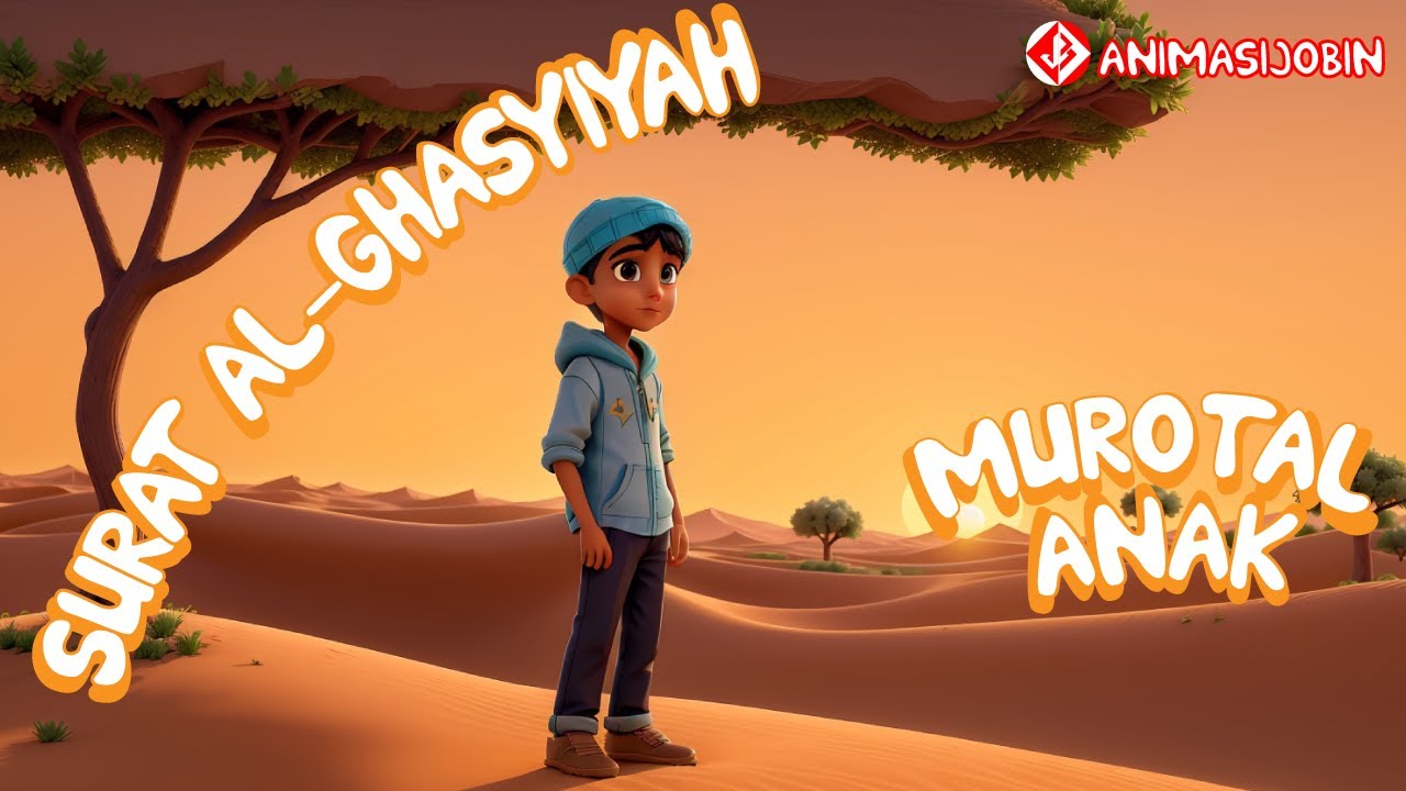 Murotal Anak Surat Al Ghasyiyah - Animasi Jobin - YouTube
