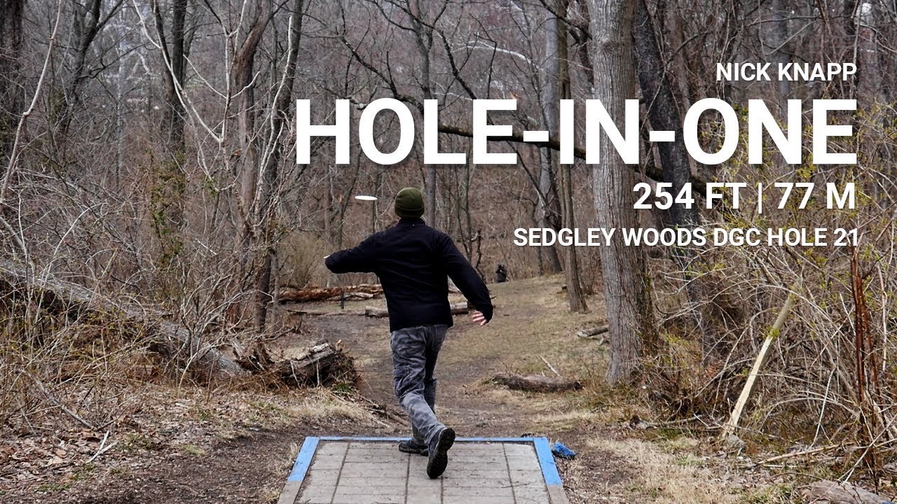 Disc Golf Hole In One | Nick Knapp | Sedgley Woods | Philadelphia, PA ...