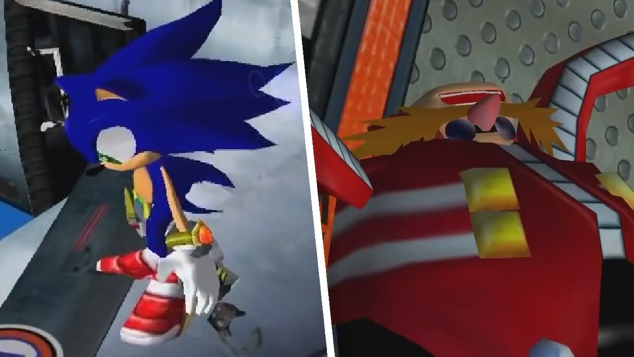 Sonic Adventure 2: Exploring Cutscenes With Free Camera (Behind the ...