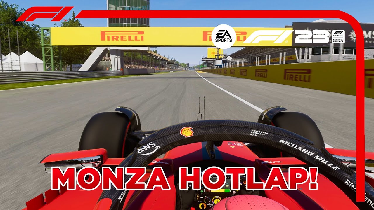 F1 23 Monza HOTLAP! - YouTube