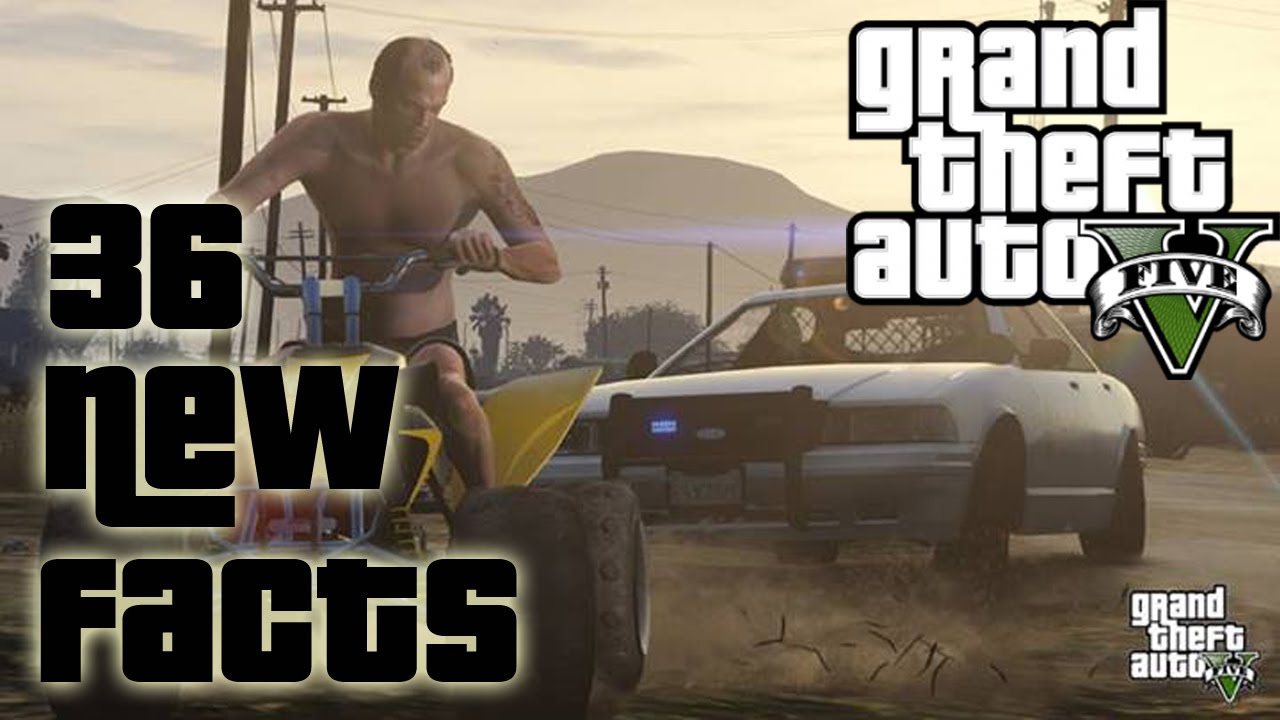 GTA 5 - 36 NEW Facts About GTA V! - YouTube
