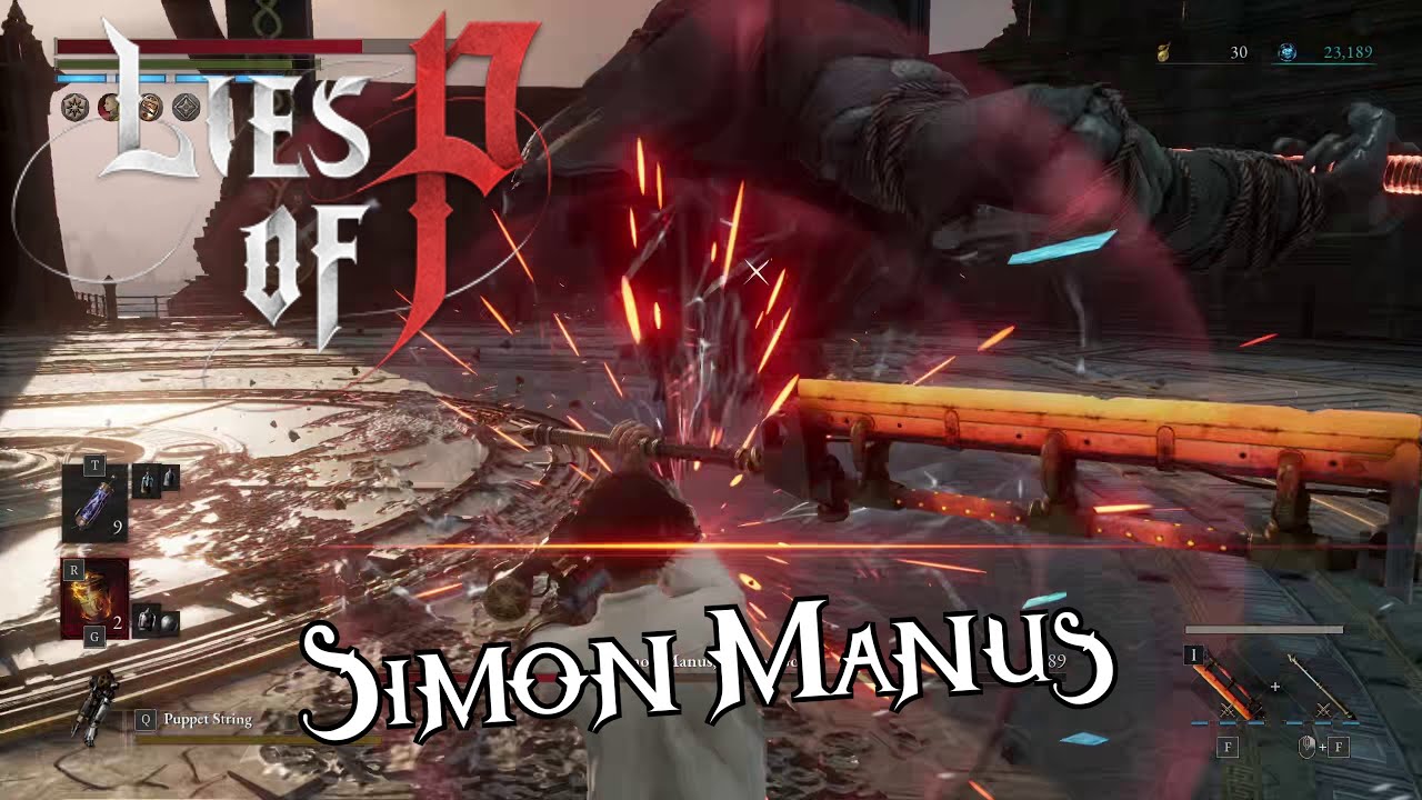 Simon Manus l Lies of P - YouTube