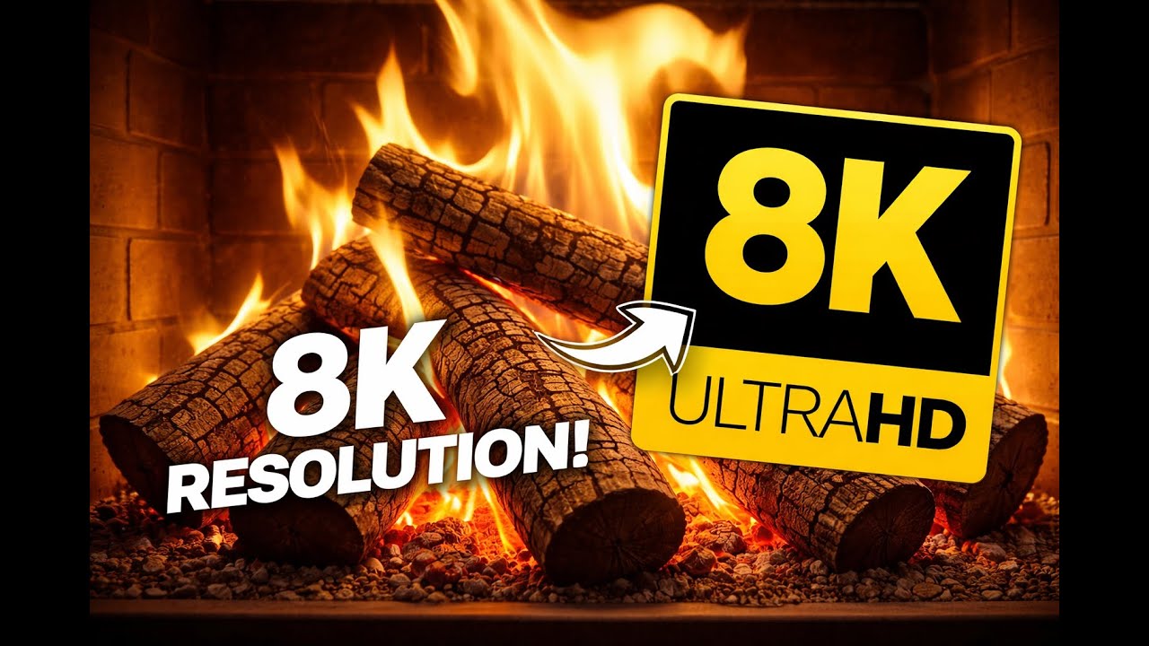 🔥 This Fireplace Will Make You Instantly Relax 🔥 Crackling Fire Sounds ...