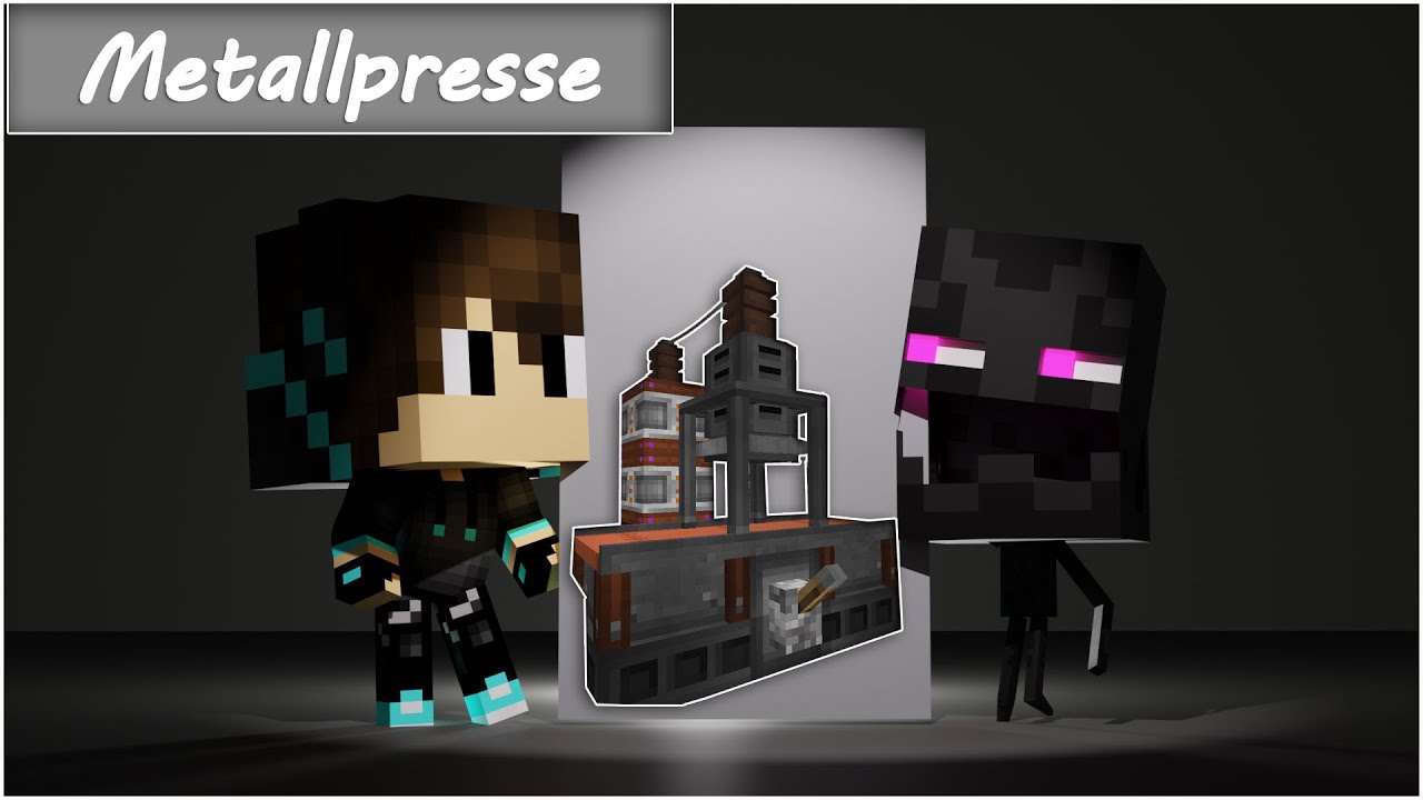 Minecraft Minis: Immersive Engineering - Metallpresse Tutorial/Showcase ...