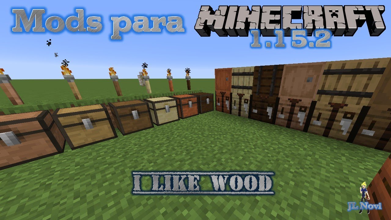 Mods para Minecraft 1.15.2 I Like Woods - YouTube