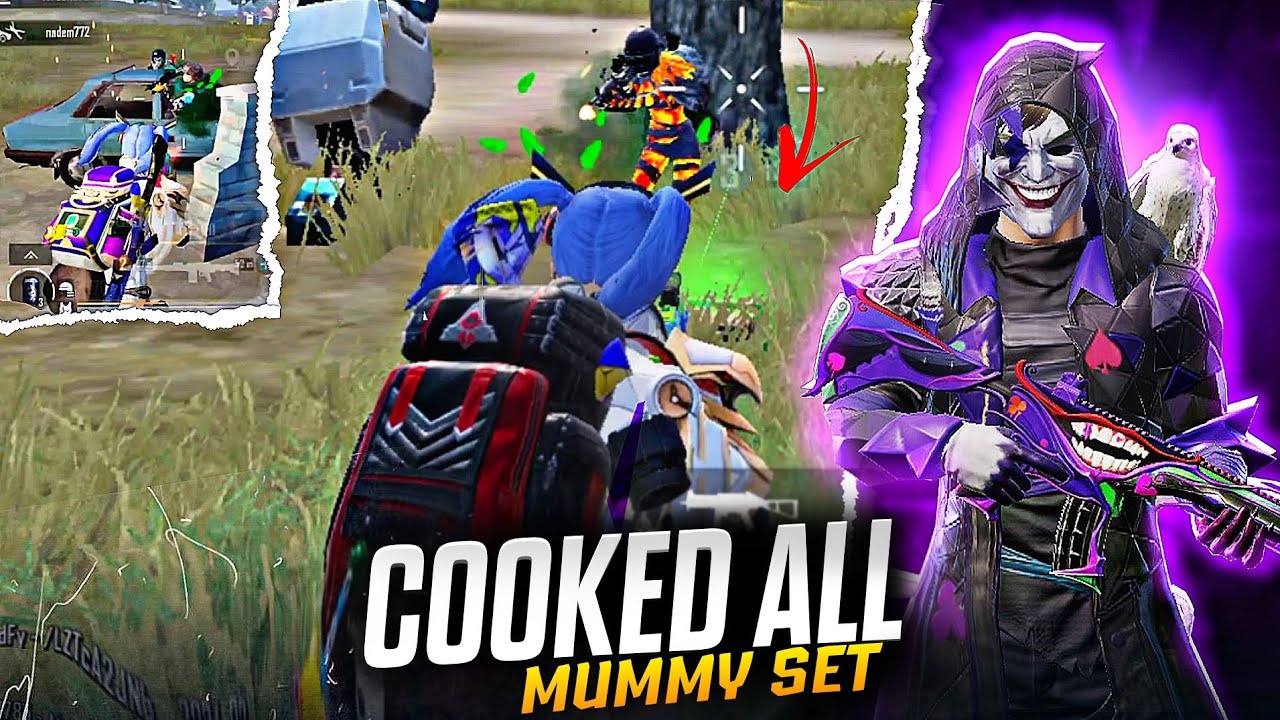 Cooked all MUMMY SET [*Insaneee Update] | Hardest 1v3 | BGMI 3.3 ...