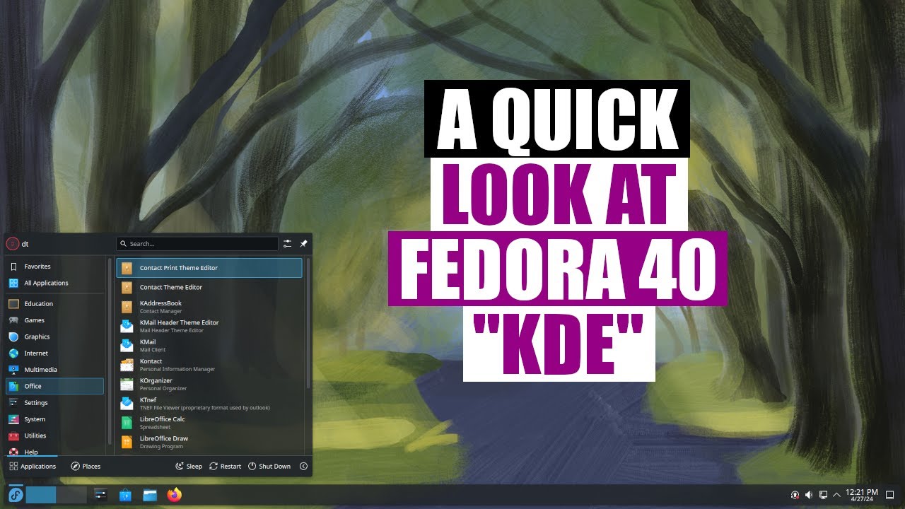 Looking At Fedora 40 "KDE" (Should THIS Be The Official Fedora Flavor ...