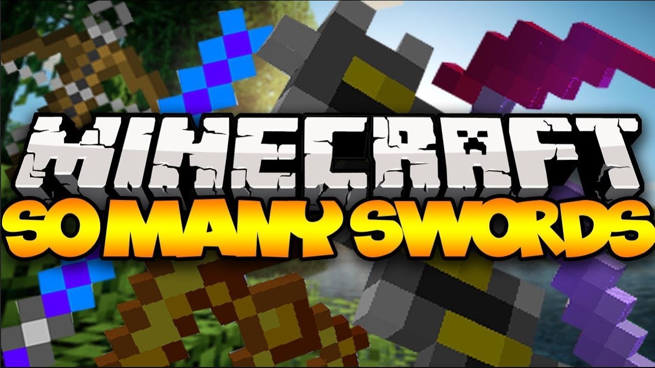 Minecraft: SO MANY SWORDS! (Swords, Crossbows, & MORE!) | Mod Showcase ...