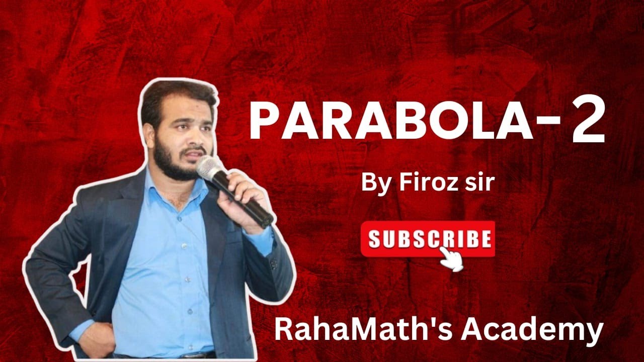 Deep Dive into Parabola | JEE Mains & EAMCET Math Simplified - YouTube