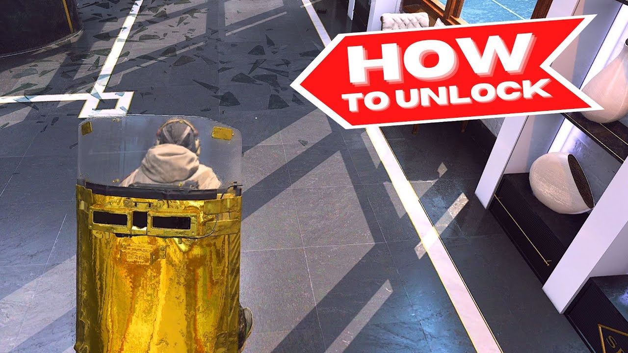 Modern Warfare 2 - How to unlock GOLD for the "Riot Shield" **EASY ...