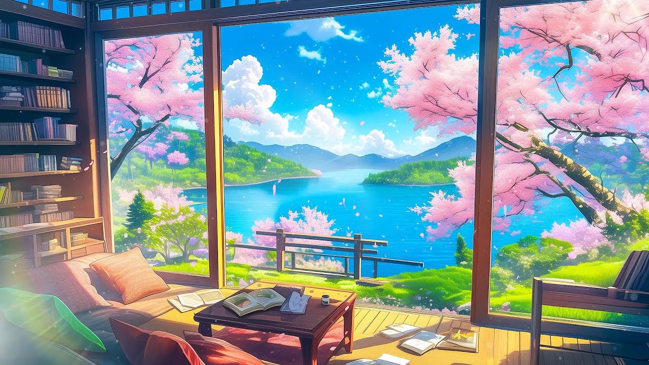 Calm Spring Morning Ambience 🌸 Morning Lofi Songs To Clear Your Mind ...