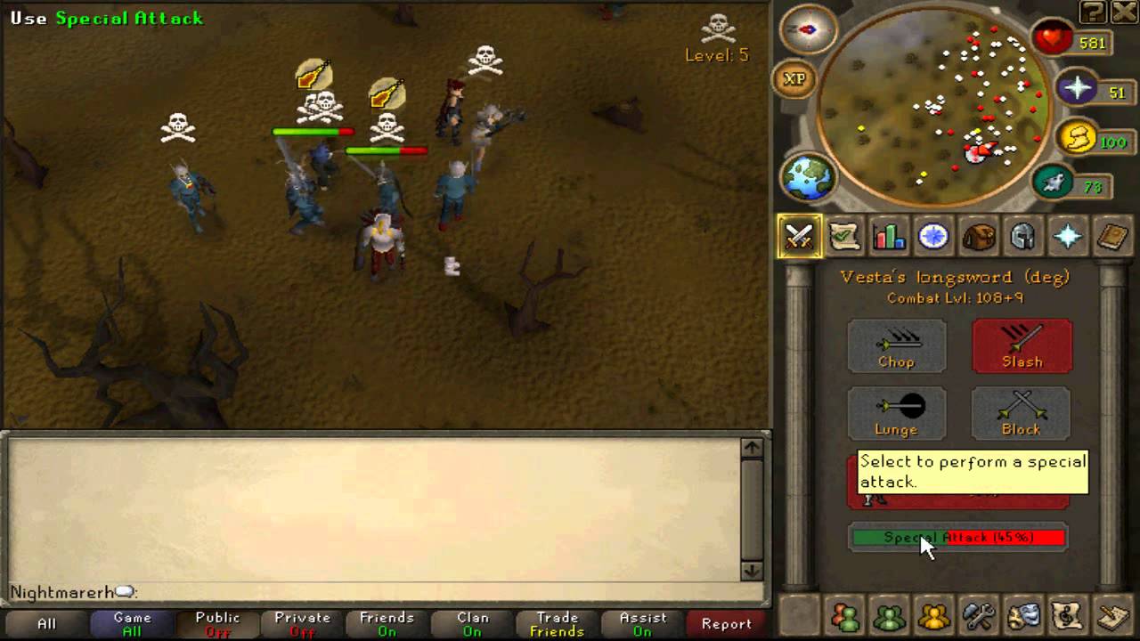 Runescape Wild Pking Vesta's Longsword Pking Vid 3! - YouTube