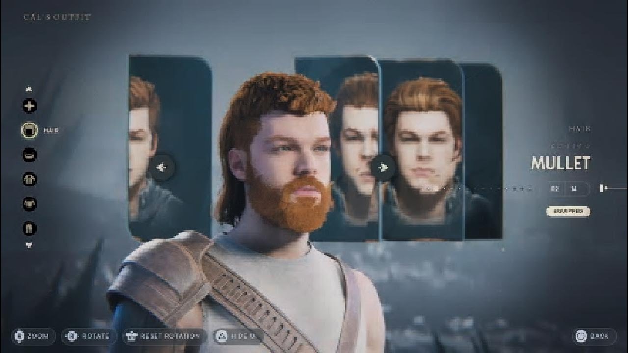 Star Wars Jedi: Survivor Cal Kestis Mullet style location - YouTube