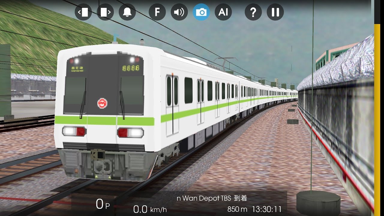 Hmmsim 上海軌道交通 2號線 廣蘭路~世紀大道 02A01型 Siemens VVVF - YouTube