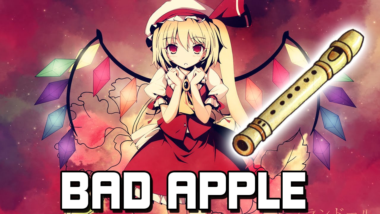 Touhou - Bad Apple!! | Cover - Flauta Dulce - YouTube
