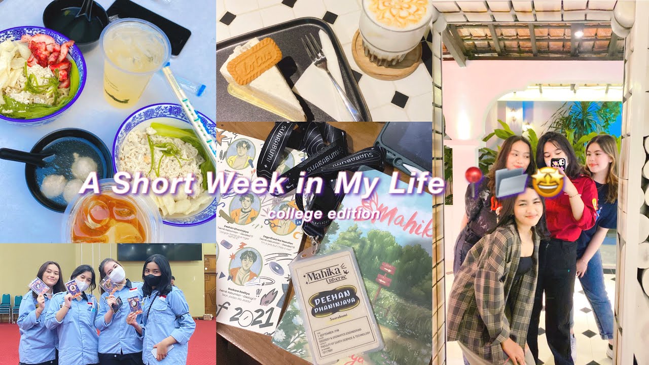A Short Week in My Life : college edition📍📁🤩 - YouTube