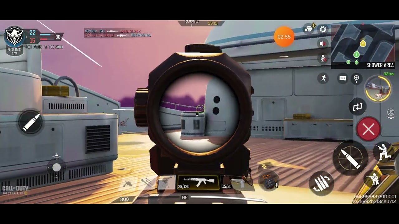 CODM gameplay in Samsung Galaxy A54 5g (Graphic : Very high & Realistic ...