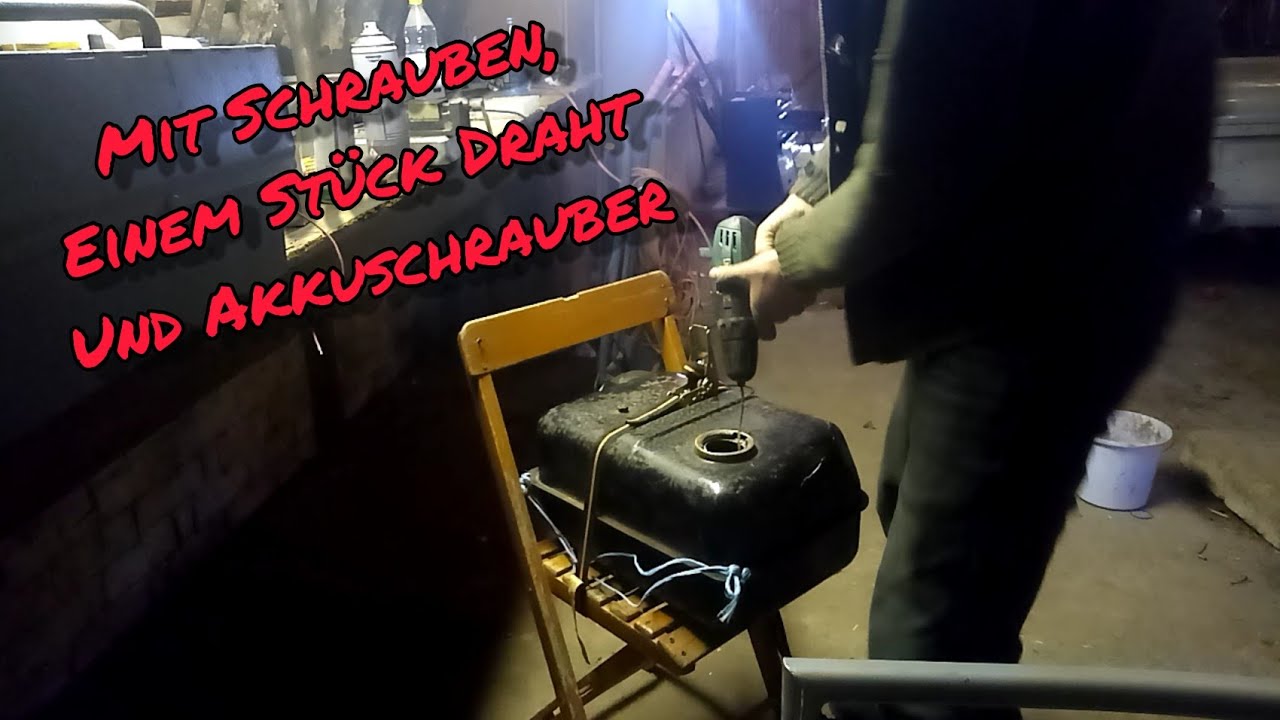 Trabant 601 | Tank Entrostung auf meine Art! - YouTube