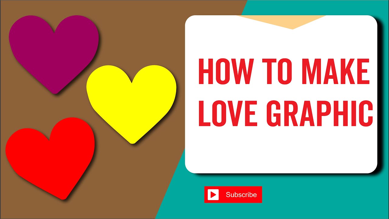 How to make love graphic - YouTube
