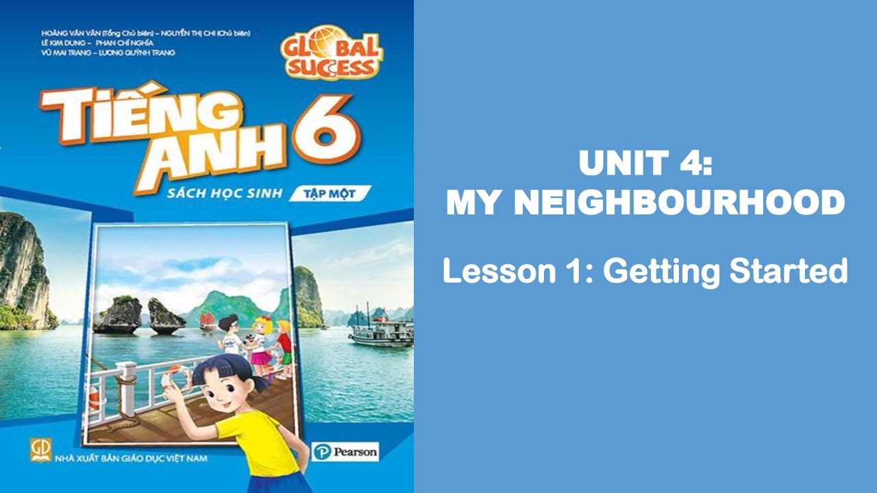 TIẾNG ANH LỚP 6 - UNIT 4: MY NEIGHBOURHOOD - LESSON 1: GETTING STARTED ...