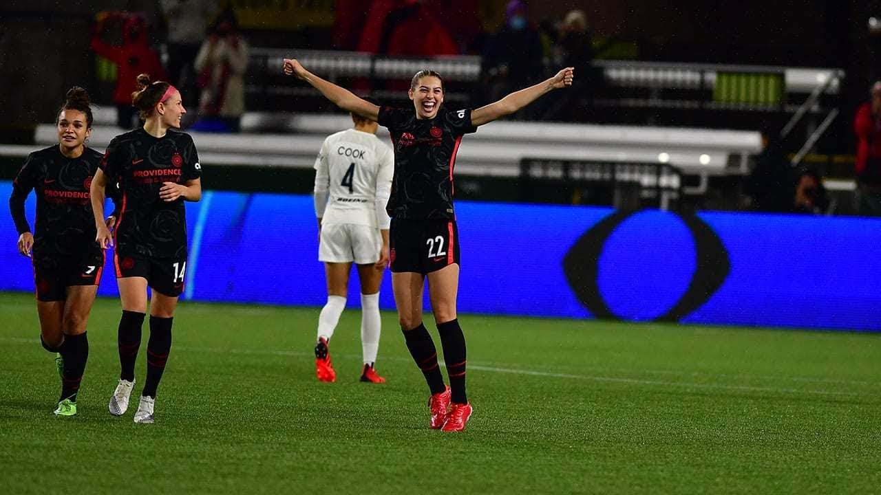 NWSL HIGHLIGHTS | Morgan Weaver with goal as Thorns draw Reign 1-1 ...