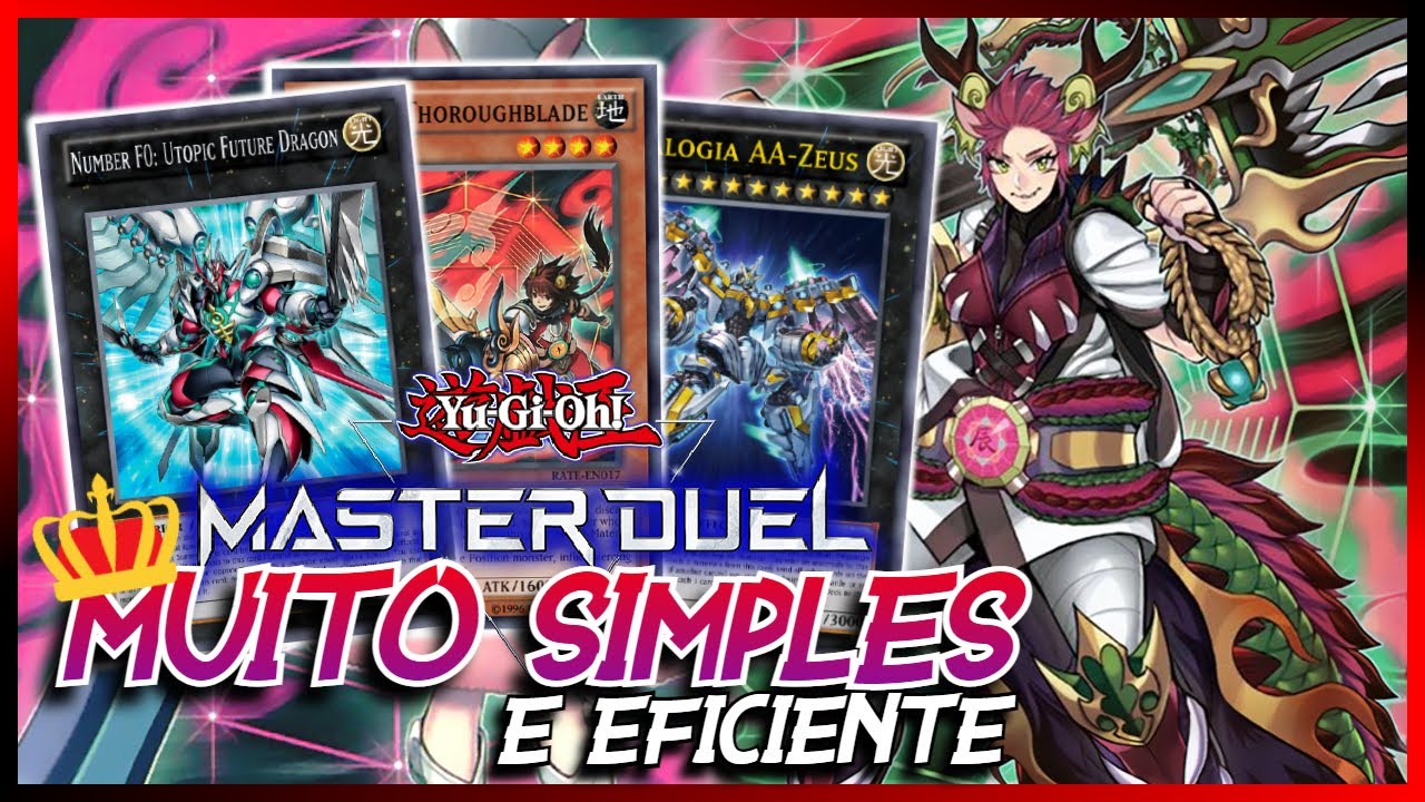 COMO JOGAR de ZODIAC o MELHOR DECK XYZ para INICIANTES do MASTER DUEL ...