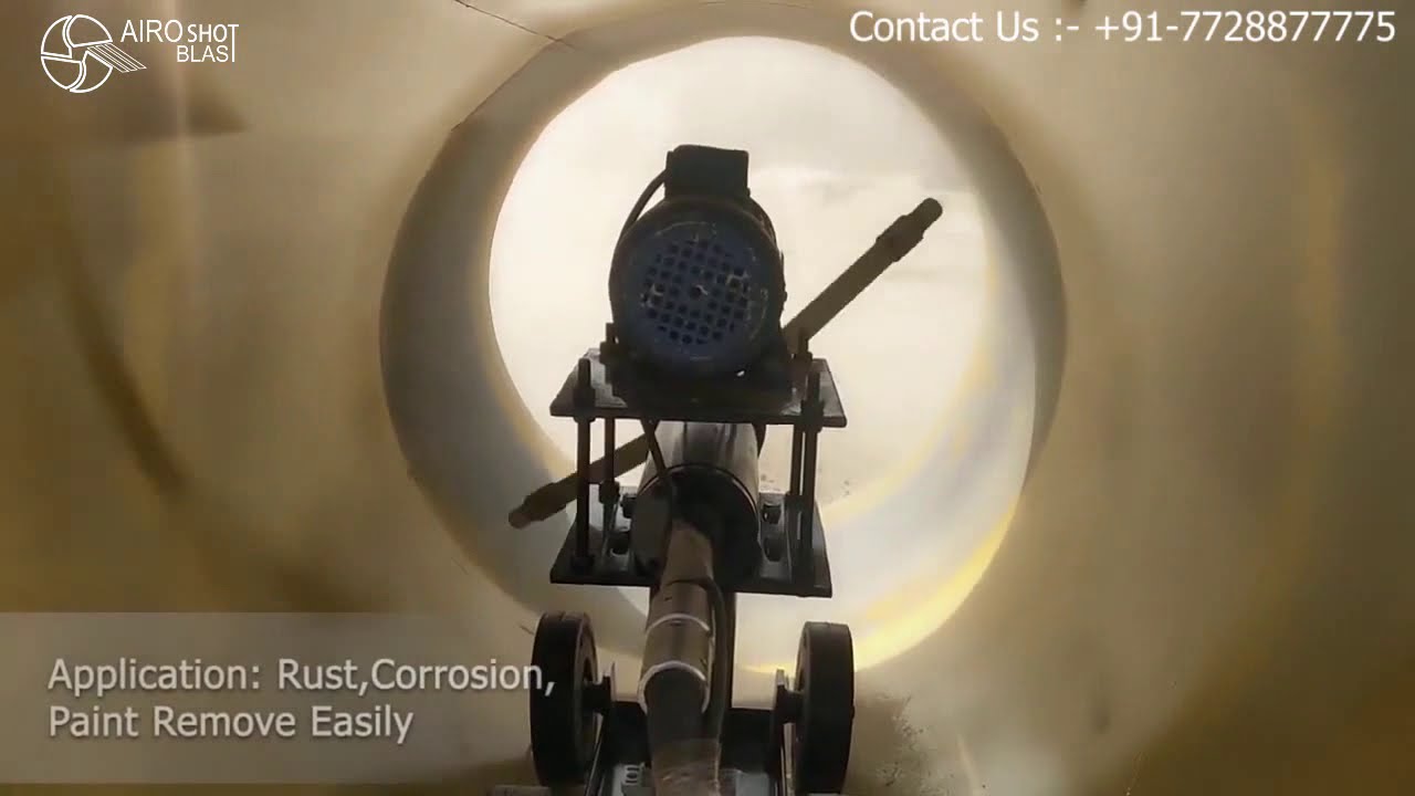 AUTOMATIC INTERNAL PIPE CLEANING EQUIPMENTS | INTERNAL PIPE BLASTING ...