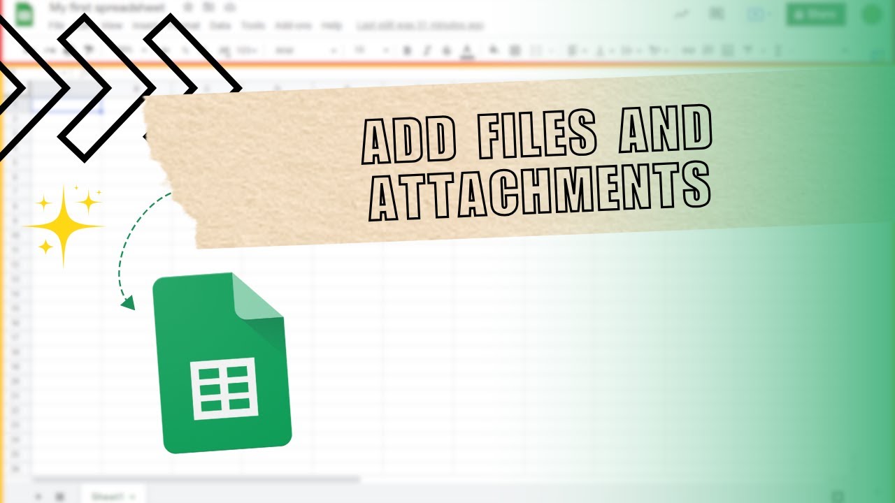 Boost Your Google Sheets! How to Easily Add Files and Attachments - YouTube