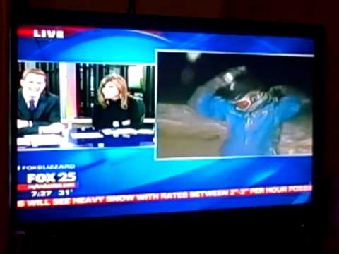 Sharman Sacchetti in the storm. - YouTube