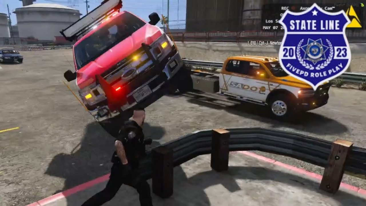 3 Funny Moments | State Line RP | FivePD - YouTube