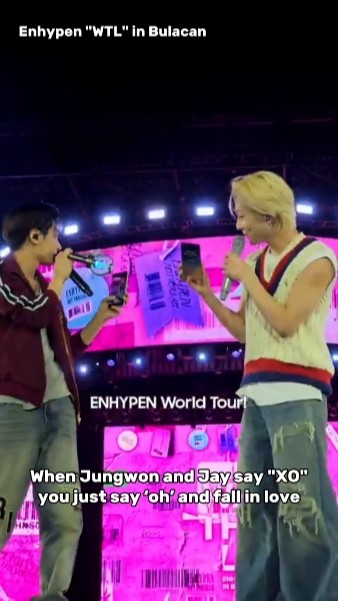 JAYWON WTL in Bulacan "XO" #enhypen #jungwon #jay #jaywon #shortvideo # ...