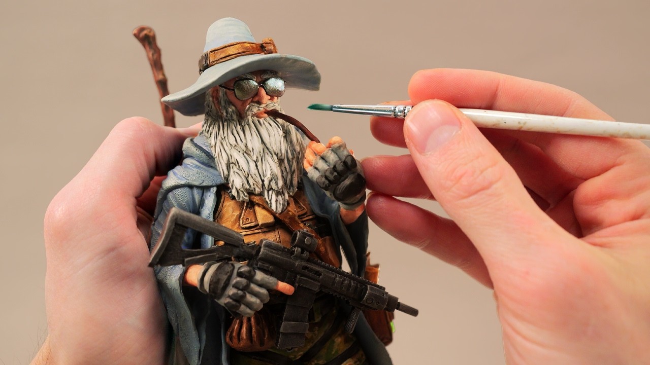 I made Gandalf into Gun-dalf, Tactical Wizard - YouTube